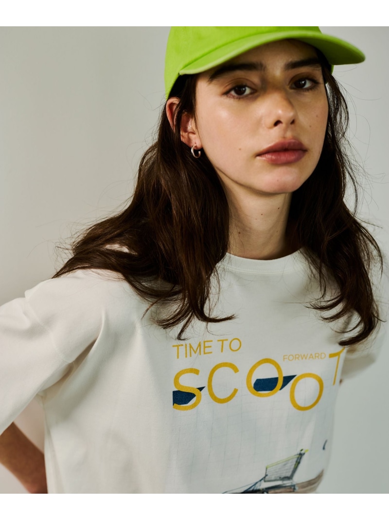 【楽天市場】[心地良い肌触り]カラーレターフォトプリントT BAYFLOW ベイフロー トップス カットソー・Tシャツ イエロー ブルー ピンク【送料無料】[Rakuten Fashion ...