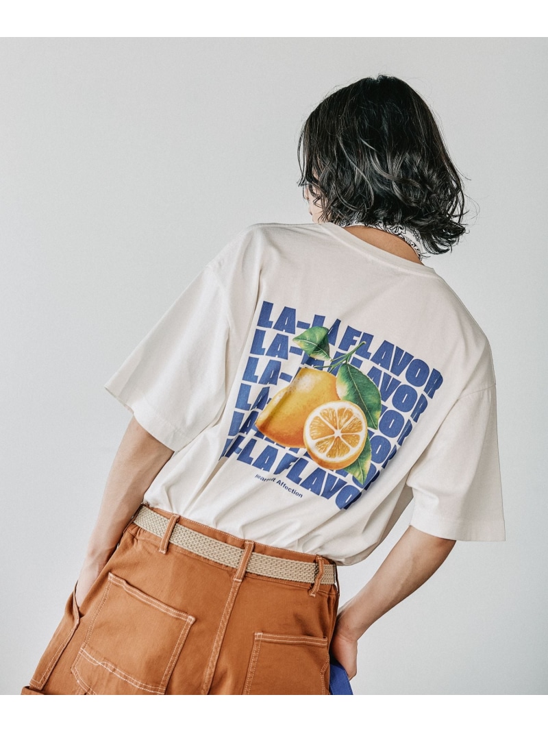 【楽天市場】FRUITS半袖Tシャツ BAYFLOW ベイフロー トップス カットソー・Tシャツ ピンク ブラウン ホワイト グレー【送料無料】[Rakuten Fashion]：BAYFLOW