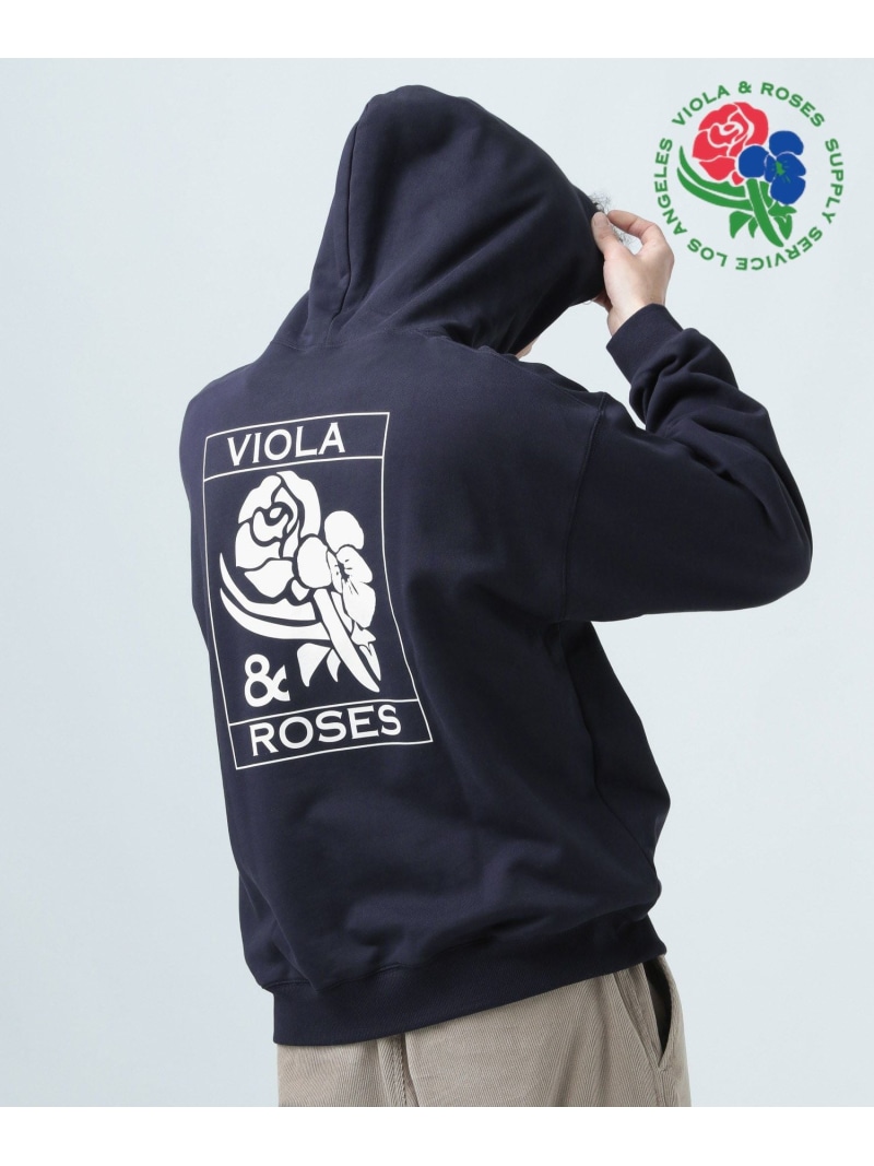 【楽天市場】【SALE／30%OFF】【VIOLA&ROSES】別注裏毛ロゴフーディー BAYFLOW ベイフロー トップス スウェット・トレーナー グレー ブラック ネイビー【RBA_E ...