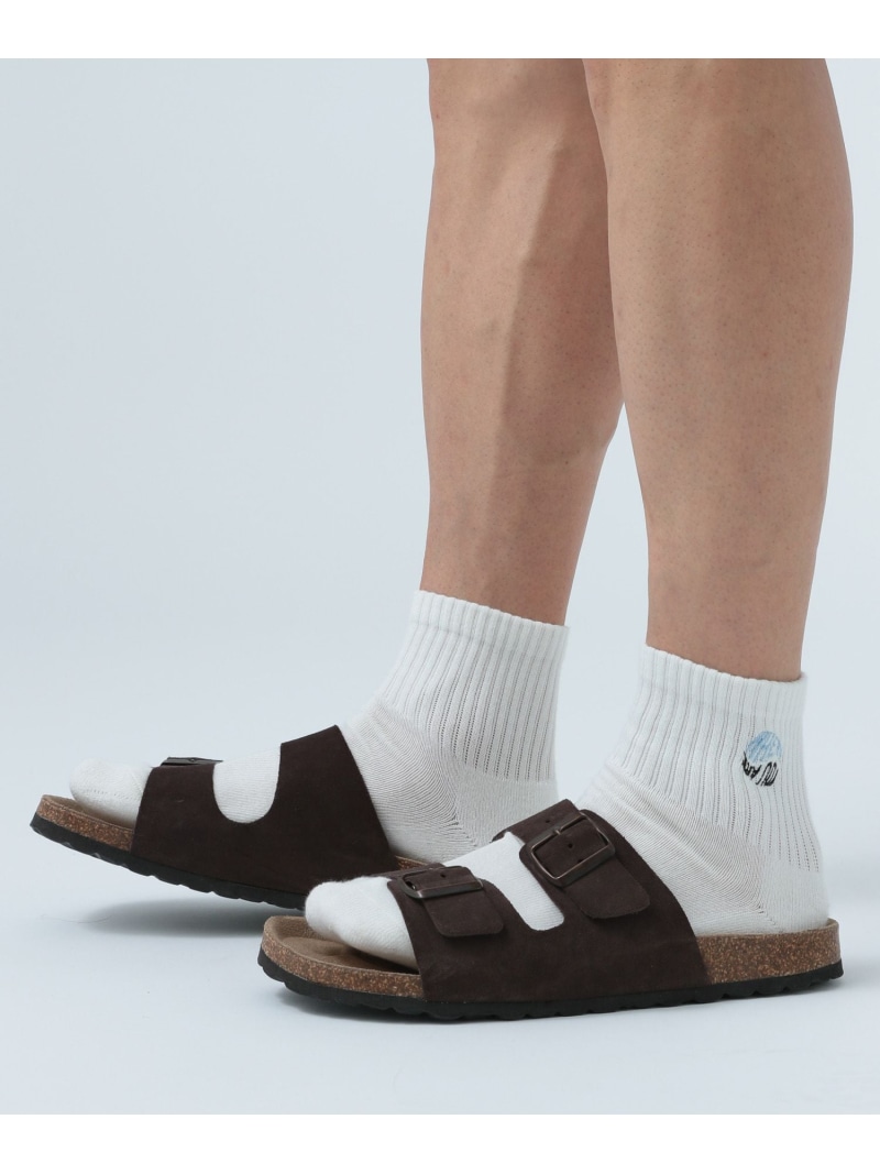 【楽天市場】サークルロゴショートソックス BAYFLOW ベイフロー 靴下・レッグウェア 靴下 ホワイト ブラック[Rakuten Fashion]：BAYFLOW