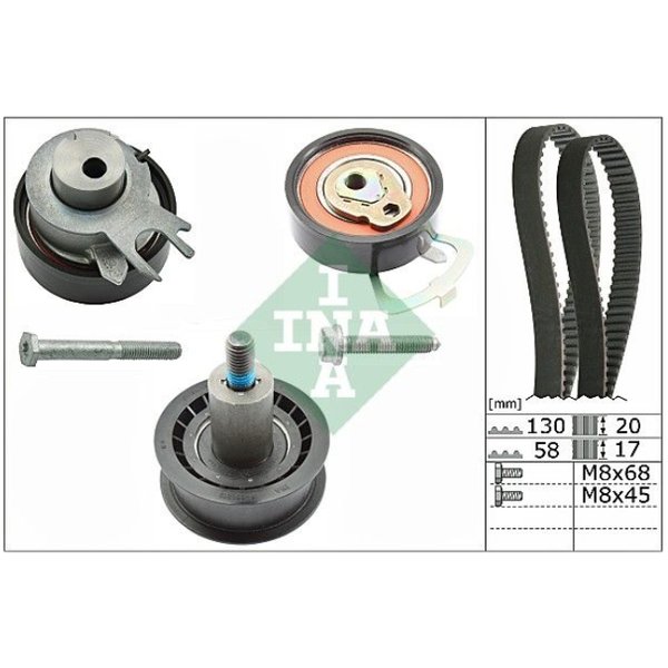 【楽天市場】VW タイミングベルトキット036198119C 036198119A ポロ ゴルフ5 等 優良品：ベイサイドパーツ