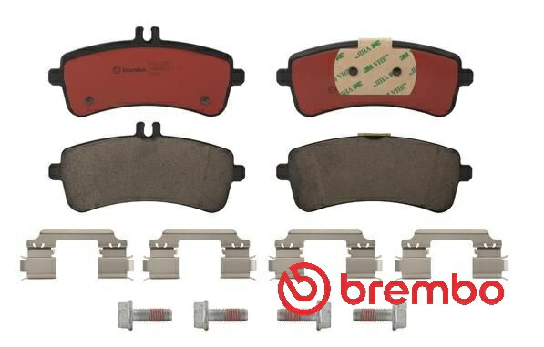 【楽天市場】低ダスト BREMBO ブレーキ パッド リア W222 W217 等 メルセデスベンツ 0004203700 P50132N ...