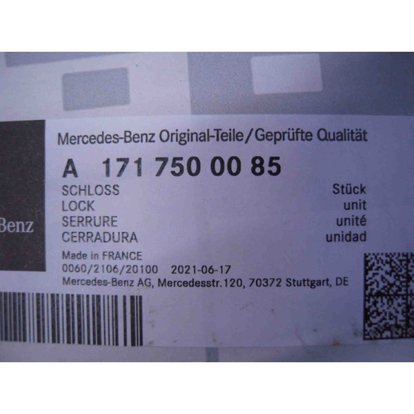 【楽天市場】ベンツ トランクロック リッドロック R171 W203 W209 W211 W219 等 1717500085 ...