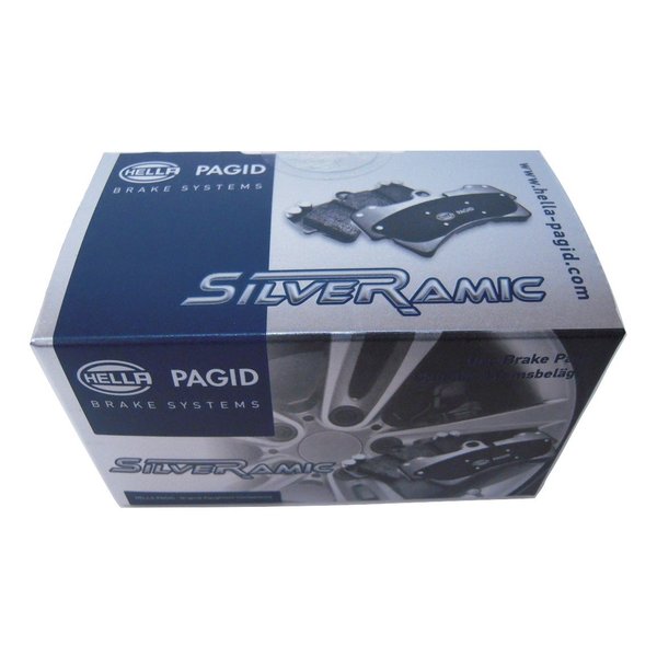 【楽天市場】低ダスト HELLA PAGID シルベラミック ブレーキ パッド フロント ベンツ W212 W218 R172 W221 ...