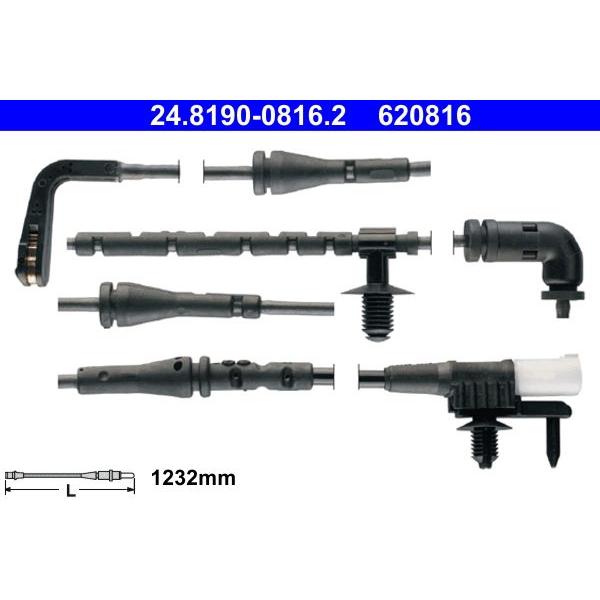 【楽天市場】ATE ブレーキ パッドセンサー リア イヴォーク L538 1本 LR072017：ベイサイドパーツ