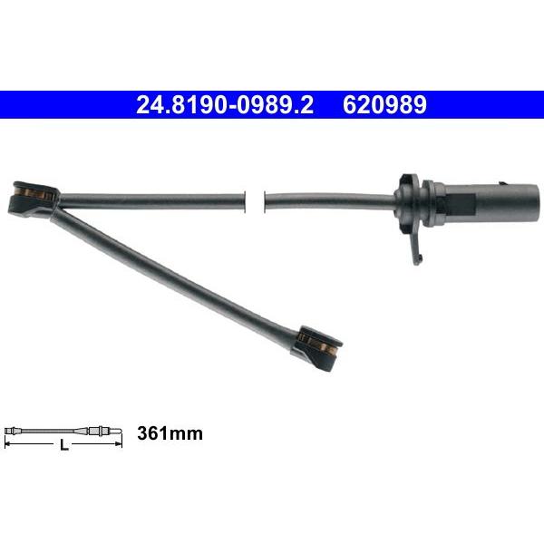 【楽天市場】ATE ブレーキパッドセンサー フロント アウディ A6 A7 Q5 4G0615121C 8R0615121A A620989 ...