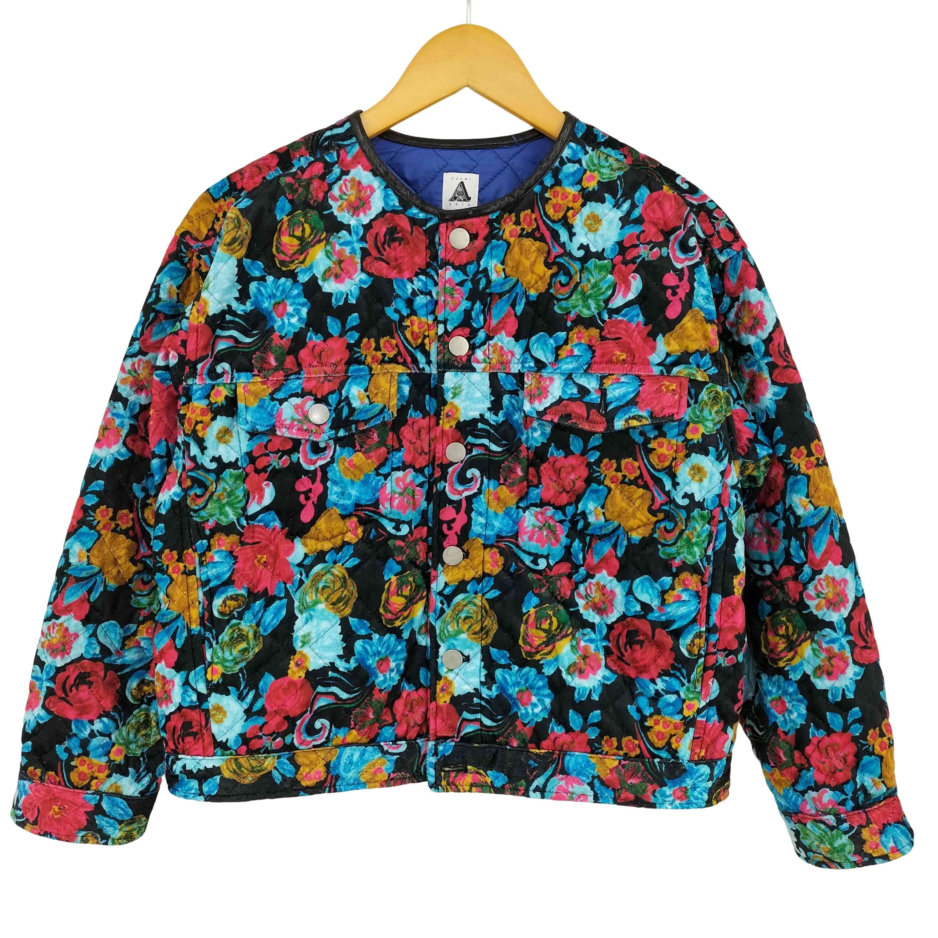 【楽天市場】【中古】ユウミアリア Yuumi Aria QUILTING PRINT DENIM JACKET レディース FREE ...