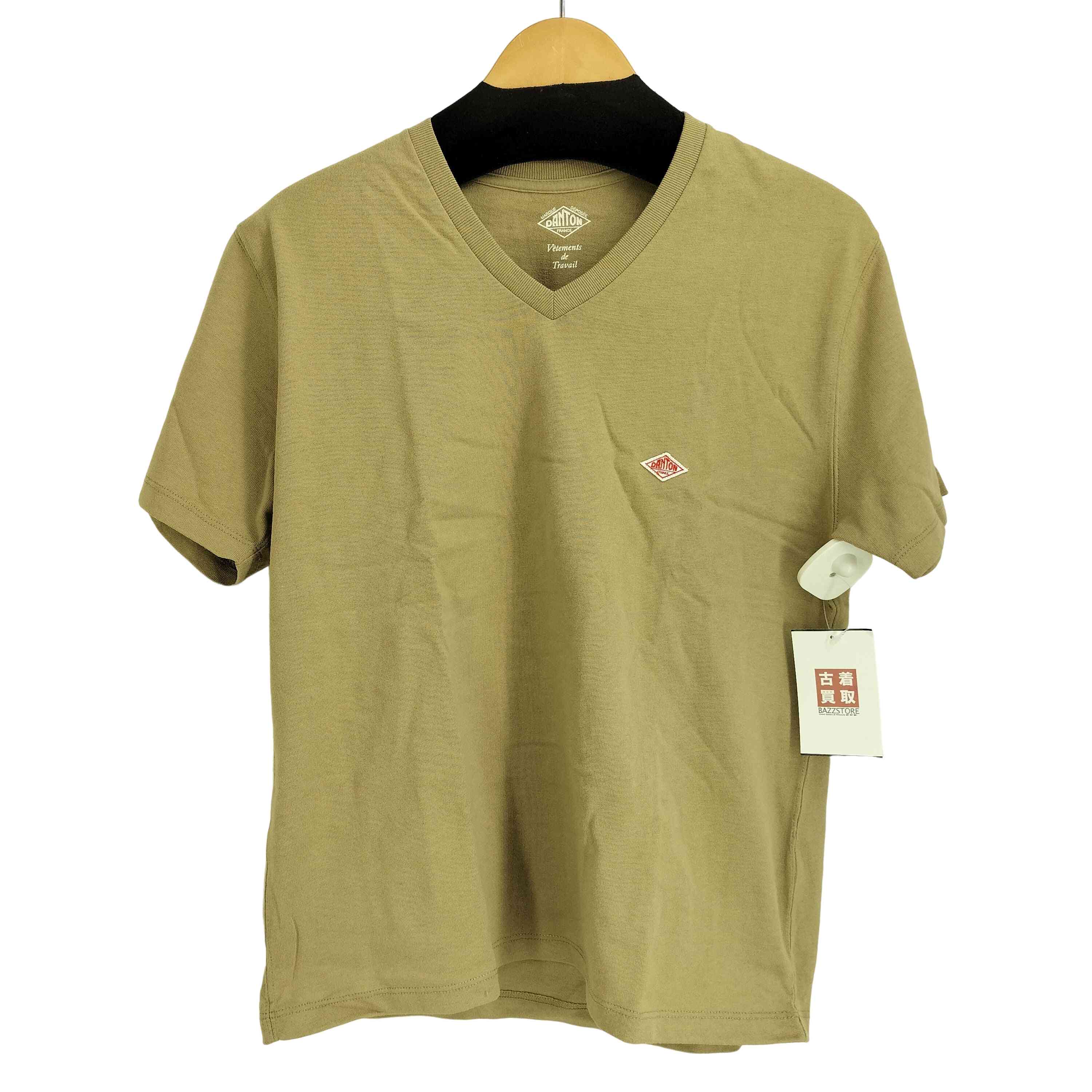 【楽天市場】【中古】ダントン DANTON V-NECK T-SHIRT 空紡天竺Vネック ヘビーウェイト 半袖Tシャツ レディース JPN：36 ：BAZZSTORE ブランド古着バズストア