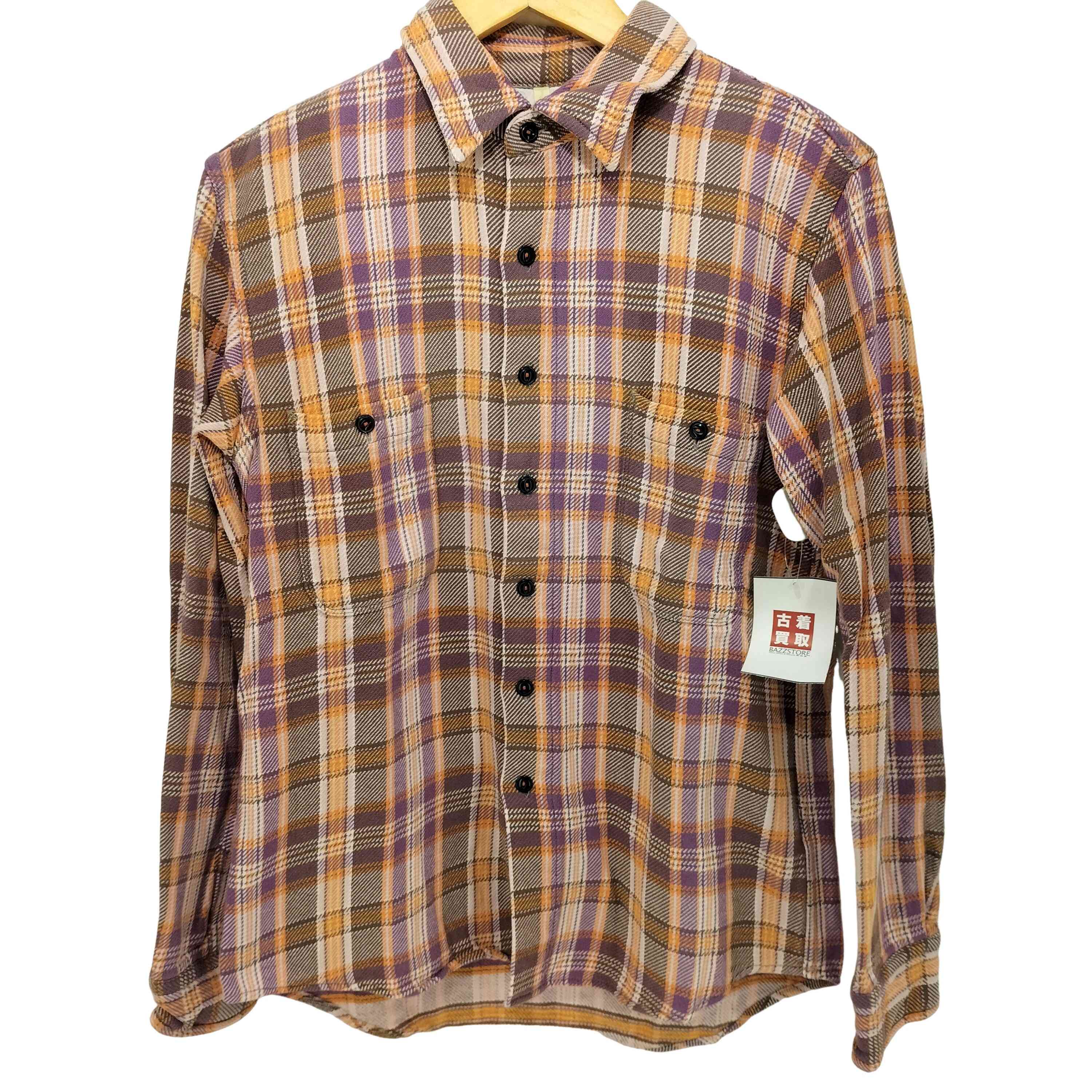 【楽天市場】【中古】ユーズドフルギ USED古着 {{KATO BASIC TOOL PROJECT BY KATO/AAA}}チェックシャツ ネルシャツ メンズ 表記無 ：BAZZSTORE ...