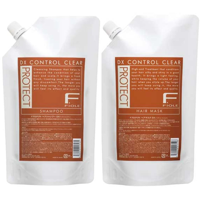 【楽天市場】☆【送料無料】【 DX セット 】 フィヨーレ FIOLE ／ Fプロテクト ヘアシャンプー DX 1000ml ＆ ヘアマスク 1000g リフィル セット ／ シャンプー ...