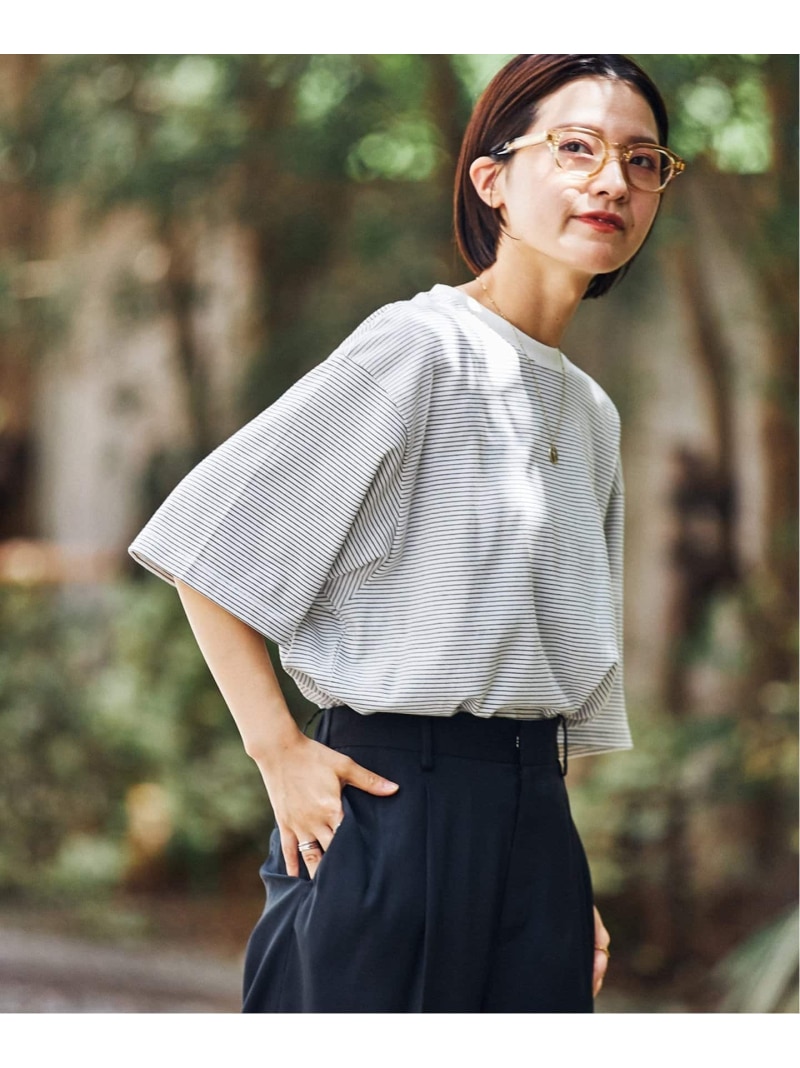 【楽天市場】【SALE／70%OFF】CM マイクロボーダーTシャツ B.C STOCK ベーセーストック トップス カットソー・Tシャツ ...