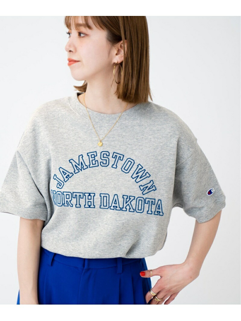 【楽天市場】【Champion/チャンピオン】SHORT SLEEVE C/N SWEAT B.C STOCK ベーセーストック トップス ...