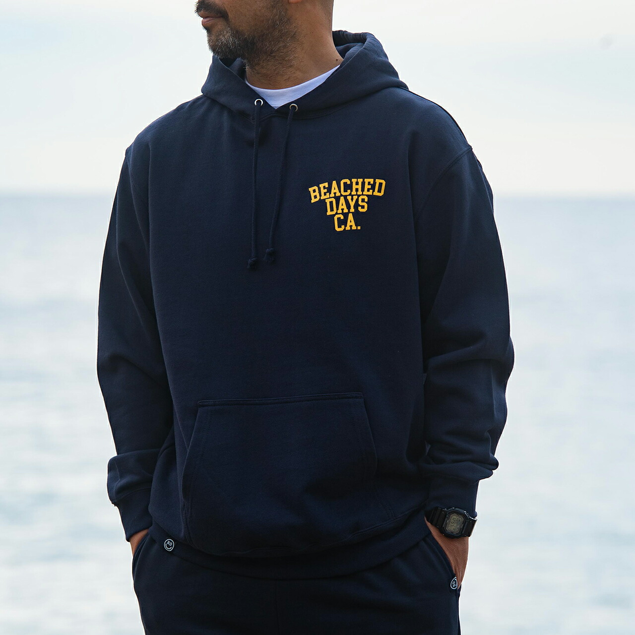 【楽天市場】[タイムセール30%OFF] BDカレッジフーディー ビーチドデイズ 公式 BEACHED DAYS College Hoodie フーディー スウェット パーカー プルオーバー ...
