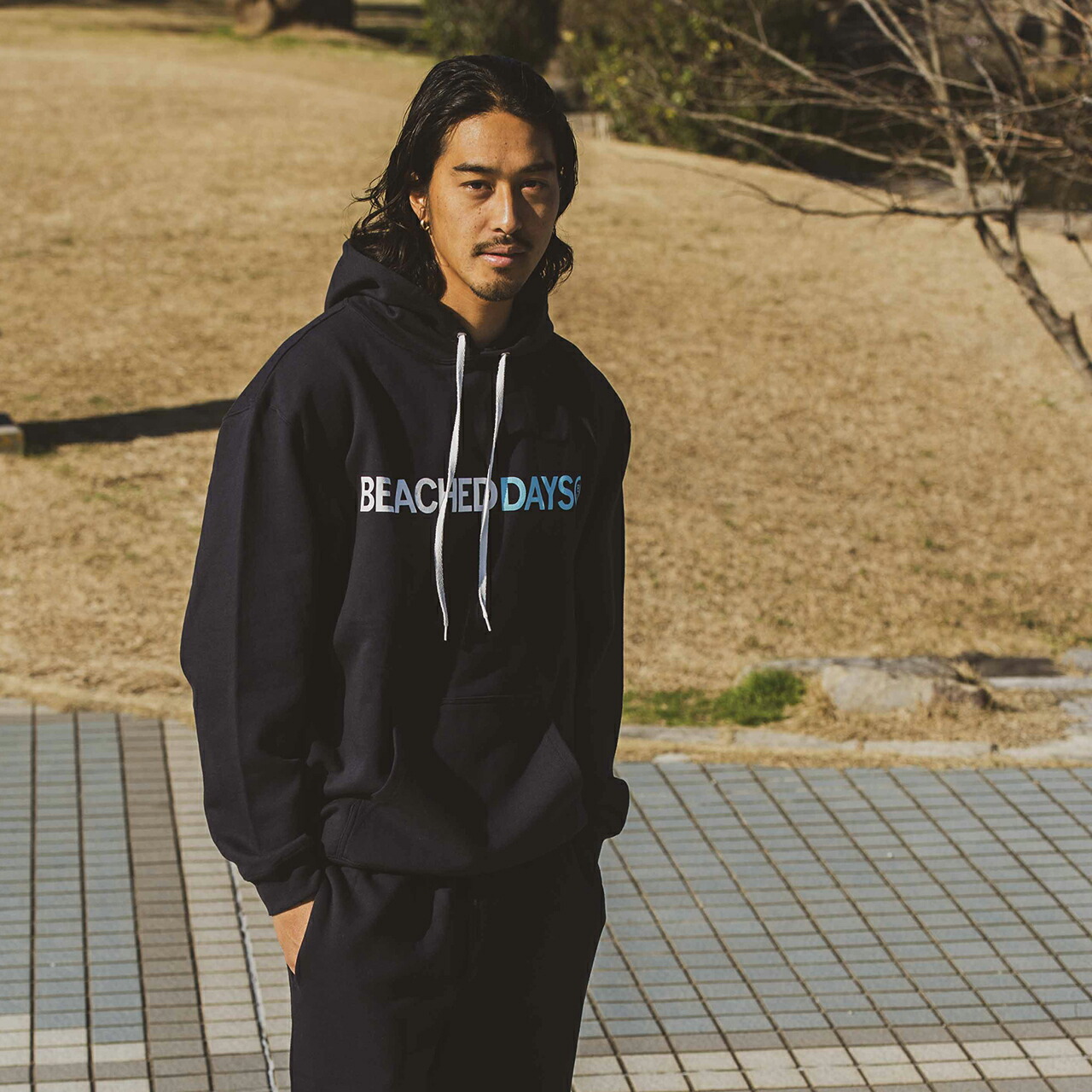【楽天市場】BD バイカラー フーディー ビーチドデイズ 公式 BEACHED DAYS BD Bicolor Hoodie フーディー スウェット パーカー プルオーバー スエット 10 ...