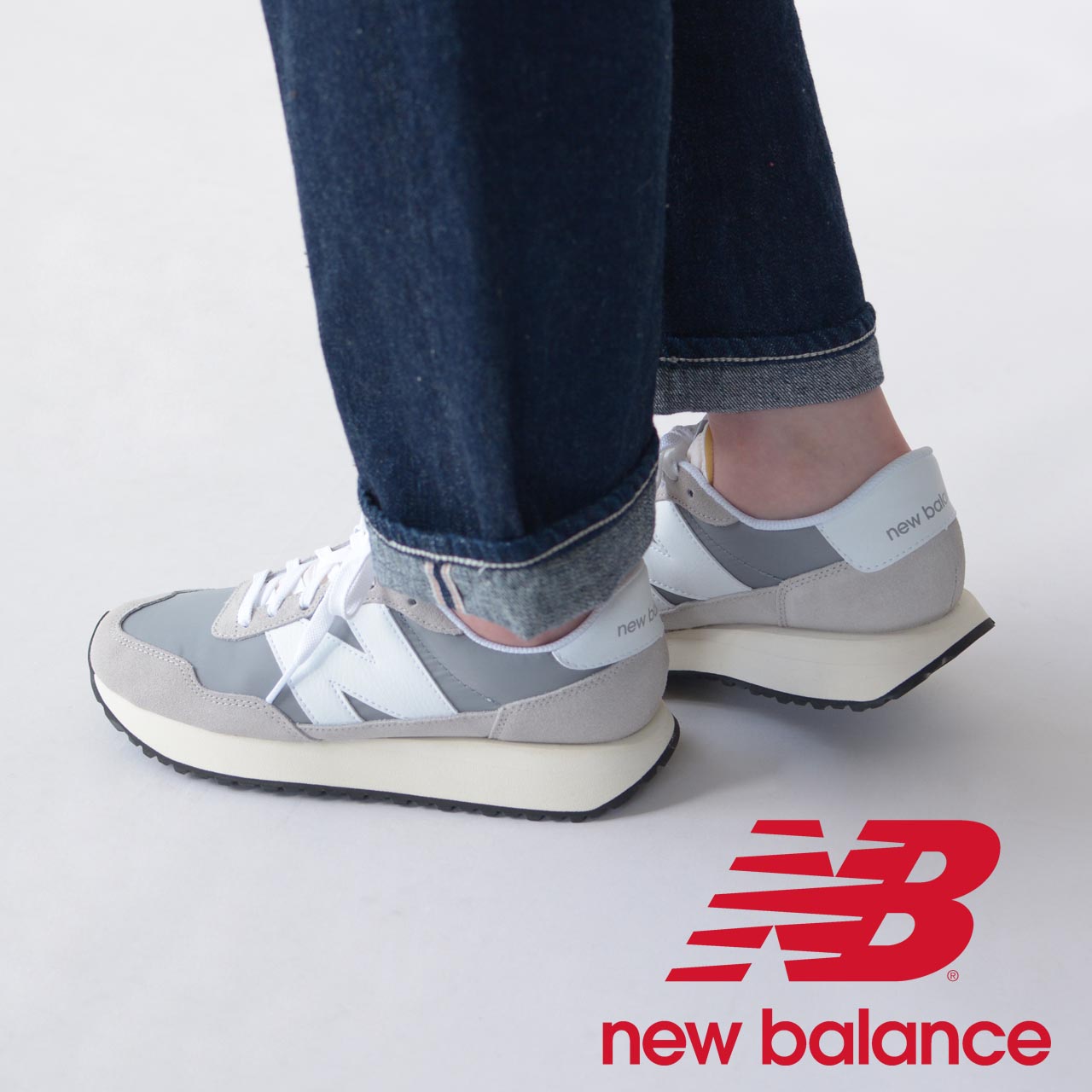 【楽天市場】 2024春夏SALE 20%OFF New Balance [ニューバランス] 237 RCS [MS237 RCS] スニーカー・正規販売店・デカロゴ・ビッグロゴ・MEN'S ...