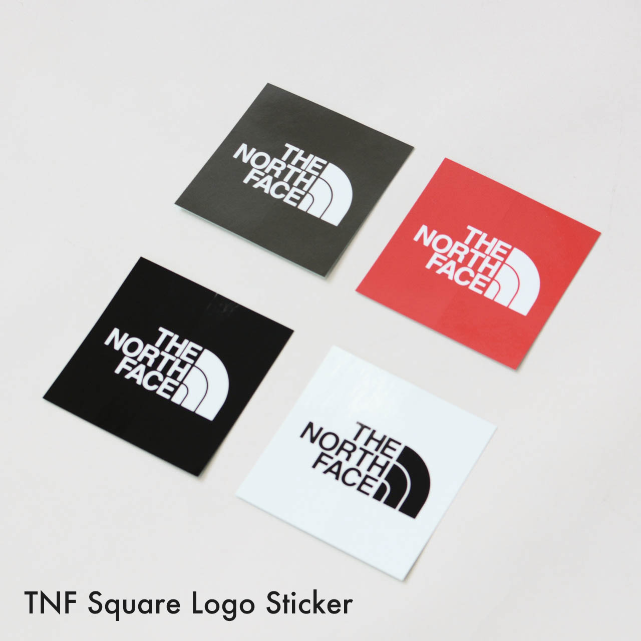 【楽天市場】THE NORTH FACE [ザ・ノース・フェイス] TNF Square Logo Sticker [NN32349] TNF ...