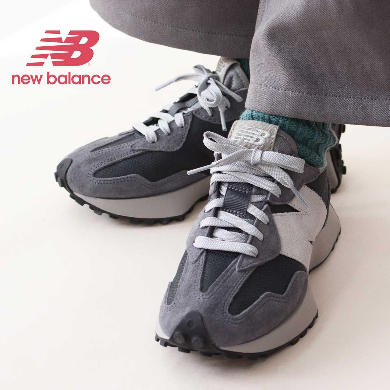 【楽天市場】New Balance [ニューバランス] U327 OD [U327OD] スニーカー・クラシック・レトロ・デカロゴ・おしゃれ ...