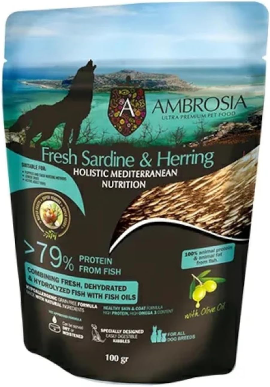 【楽天市場】アンブロシア HMNサーディン＆ヘリング 100g：BeaCos