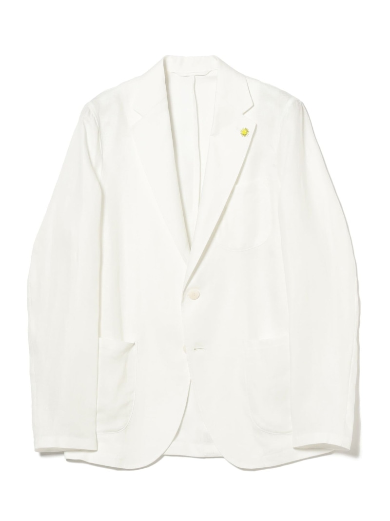 【楽天市場】【SALE／40%OFF】GIANNETTO / 別注 リネン ホワイトジャケット Brilla per il gusto ビームス アウトレット ジャケット・アウター テーラード ...