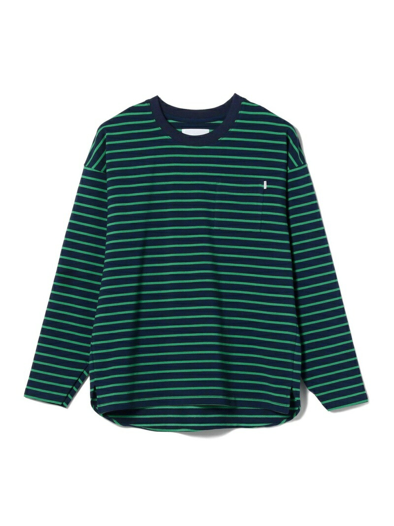 【楽天市場】【SALE／30%OFF】WHIMSY SOCKS / SNAP SLEEVE BORDER TOP BEAMS T ビームス アウトレット トップス カットソー・Tシャツ ...