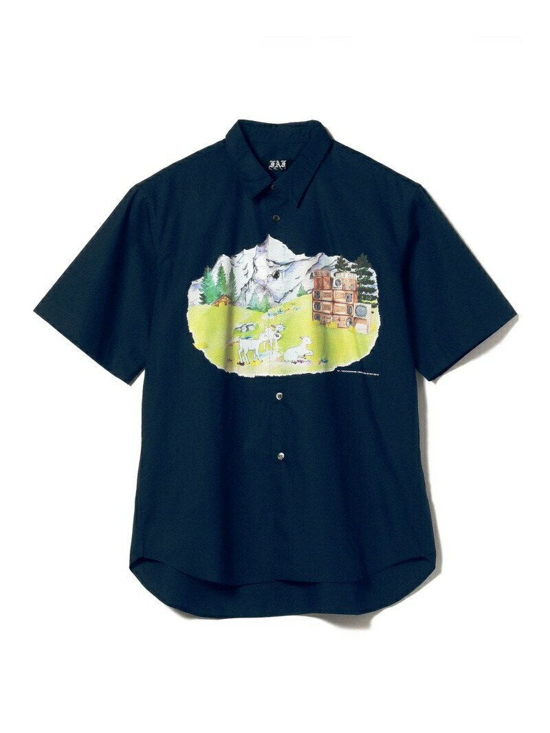 【楽天市場】【SALE／40%OFF】Fake Ass Flowers / Sound Shirt BEAMS T ビームス アウトレット ...