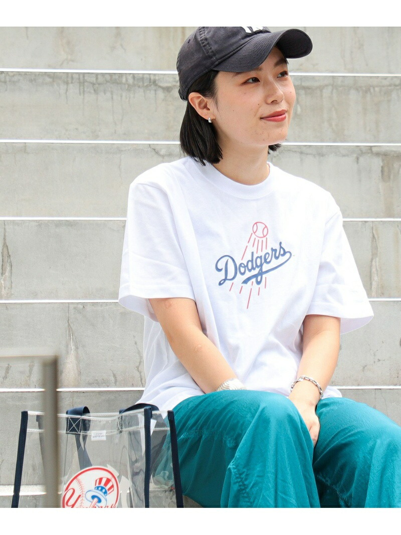 【楽天市場】【SALE／30%OFF】NEW ERA * BEAMS BOY / 別注 MLB Tシャツ BEAMS BOY ビームス アウトレット トップス カットソー・Tシャツ ホワイト ...