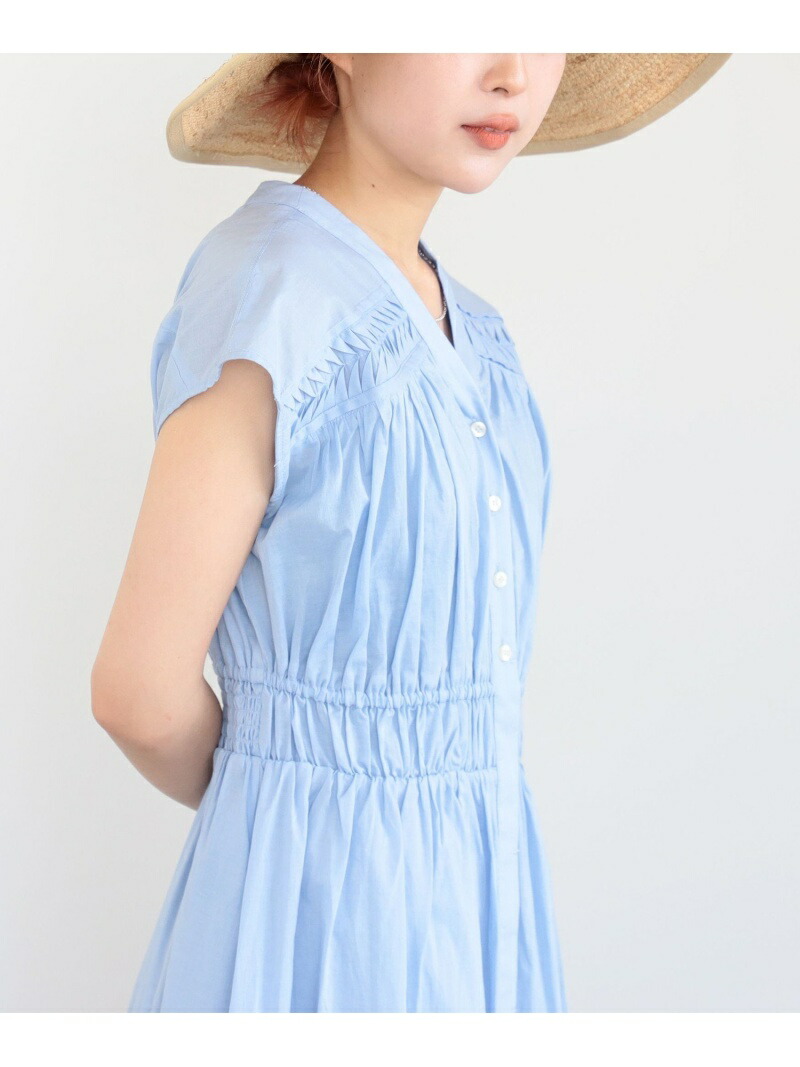 【楽天市場】【SALE／30%OFF】Ray BEAMS / ピンタック ヨーク Vネック ワンピース Ray BEAMS ビームス ...