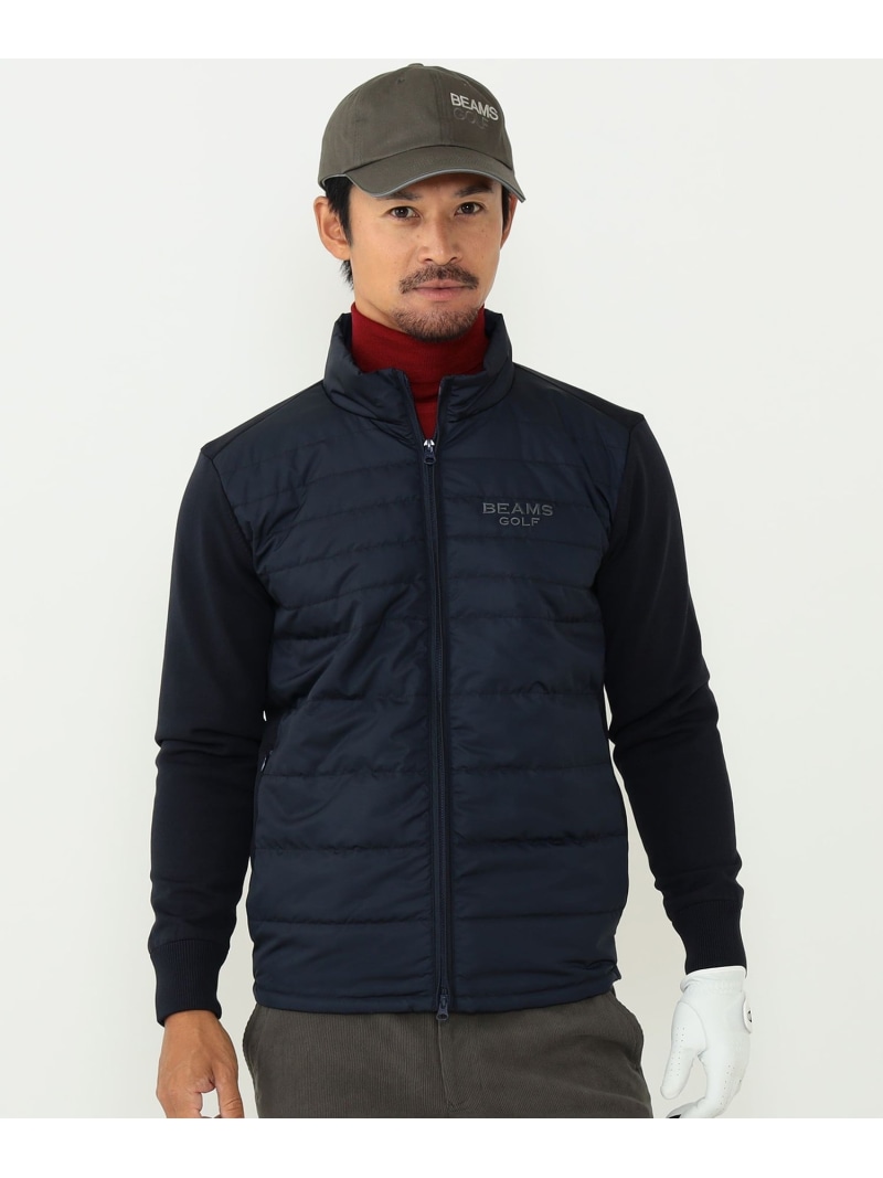 【楽天市場】【SALE／30%OFF】【1/25新規値下げ】BEAMS GOLF PURPLE LABEL / 切り替え 裏付きニットブルゾン BEAMS GOLF PURPLE LABEL ...