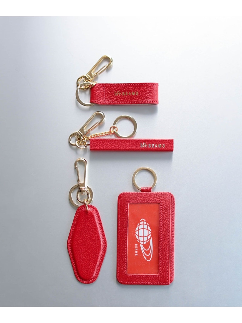 【楽天市場】BEAMS / TAG キーホルダー bPr BEAMS ビームス メン 財布/小物 キーケース レッド グレー ブラック ...