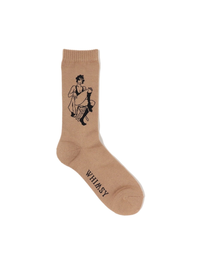 【楽天市場】WHIMSY SOCKS / ALYSSA SOCKS BEAMS T ビームスT 靴下・レッグウェア 靴下 ベージュ[Rakuten Fashion]：BEAMS／ビームス