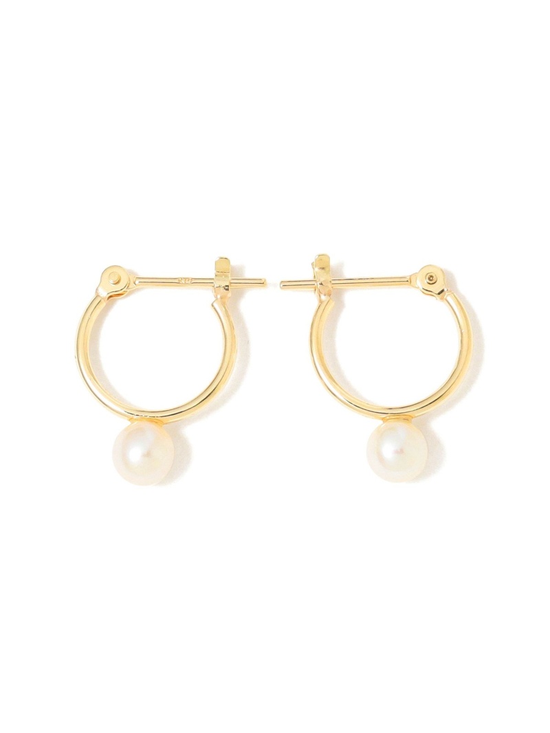 【楽天市場】Ray BEAMS / K10 プチ パール フープ ピアス Ray BEAMS ビームス ウイメン アクセサリー・腕時計 ピアス ...
