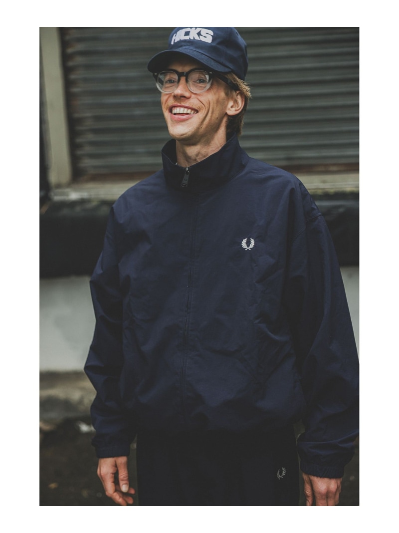【楽天市場】【別注】 FRED PERRY / Shell Jacket BEAMS ビームス メン ジャケット・アウター ブルゾン・ジャンパー ネイビー【送料無料】[Rakuten ...
