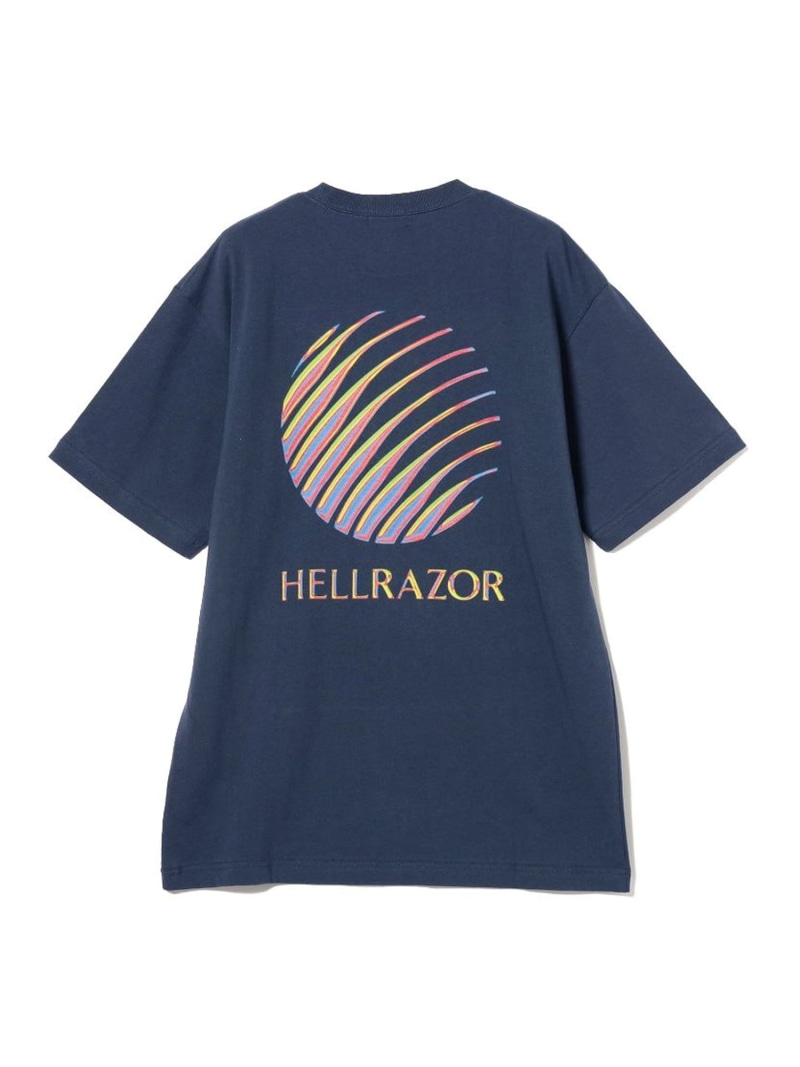 【楽天市場】HELLRAZOR / THERMO LOGO SHIRT BEAMS T ビームスT トップス カットソー・Tシャツ ブルー ...