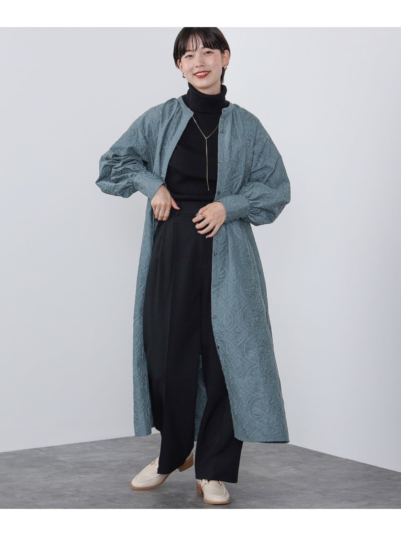 【楽天市場】BEAMS HEART / 総刺繍 オーバー シャツワンピース BEAMS HEART WOMEN ビームス ハート ワンピース ...