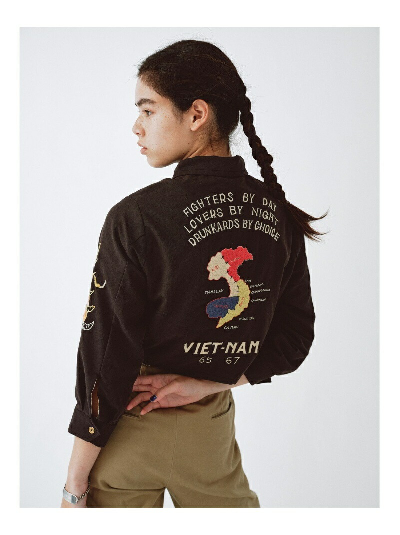 【楽天市場】【人気急上昇中！】テーラー東洋 × BEAMS BOY / 別注 エイジング ベトナム ジャケット 別注アイテム ミドル丈 ...