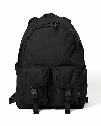 【楽天市場】BAICYCLON by Bagjack Backpack / Black / 2 pocket day pack cordura ...