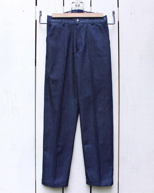 【楽天市場】Au Vrai Chic Britain Straight Pants / Indigo 7.5oz denim / slacks ...