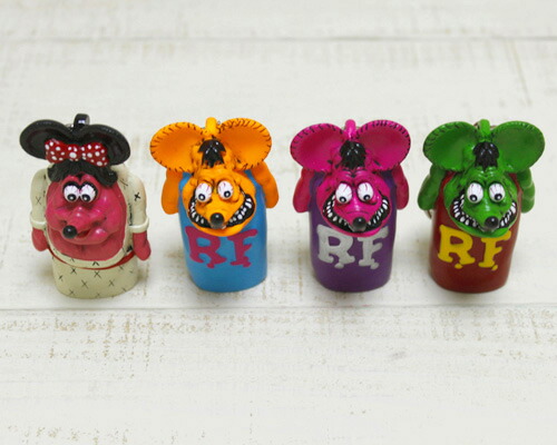 【楽天市場】再入荷 Rat Fink Lighter Cap / keyholder keychain 5-colors ラット フィンク ...