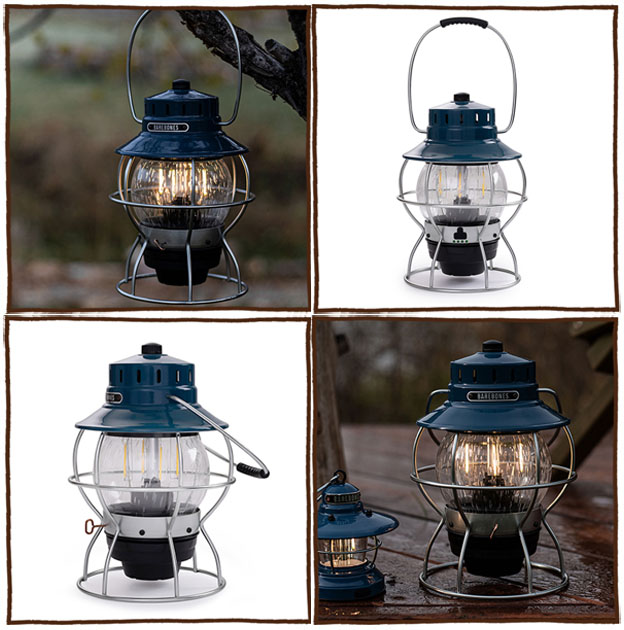 【楽天市場】BareBones Railroad Lantern LED outdoor camp Ocean Blue ベアボーンズ レイルロード ランタン アウトドア キャンプ 充電式 ...