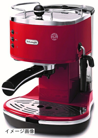 【楽天市場】【新古品】 De'Longhi (デロンギ) エスプレッソメーカー アイコナ ECO310R カプチーノ ラテアート エスプレッソ ...