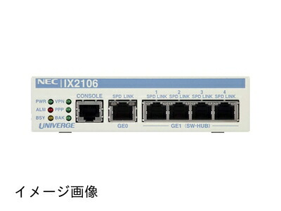【楽天市場】【新古品】 NEC BE117769 5年無償 VPN対応高速アクセスルータ UNIVERGE IX2106：ベアホームズ