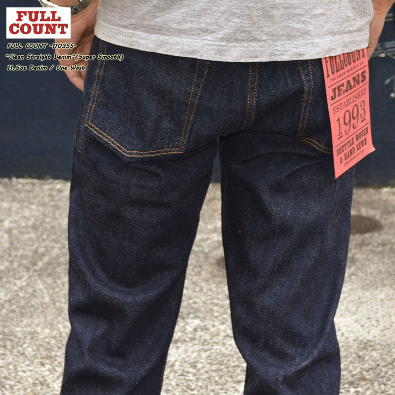 【楽天市場】FULLCOUNT フルカウント FULL COUNT"1103SS" Clean Straight Denim (Super ...