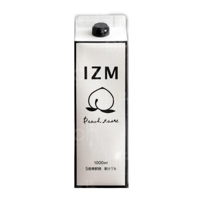 【楽天市場】【送料無料】IZM（イズム）PEACH TASTE (ピーチテイスト)1000ml 酵素ドリンク 酵素 腸内環境 美肌 健康 生活サポート ゼロカロリー 自宅エステ おうちエステ ...
