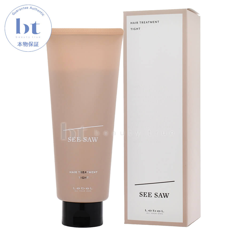 【楽天市場】【簡易梱包 送料無料】 本物保証 ルベル シーソー SEE/SAW ヘアトリートメントT タイト 200mlシーソウ リニューアル後継品：Beauty True