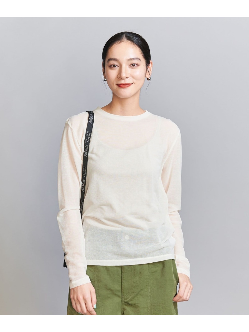 【楽天市場】【SALE／10%OFF】カノコシアー ロングスリーブ Tシャツ BEAUTY&YOUTH UNITED ARROWS ビューティー＆ユース ユナイテッドアローズ トップス ...