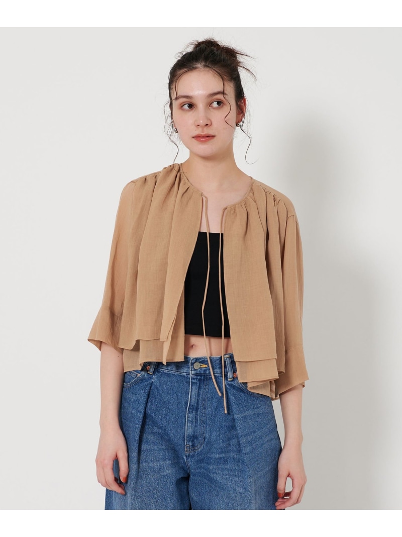 【楽天市場】フロントリボン ティアード シャツ BEAUTY&YOUTH UNITED ARROWS ビューティー＆ユース ユナイテッドアローズ トップス シャツ・ブラウス ホワイト グレー ...