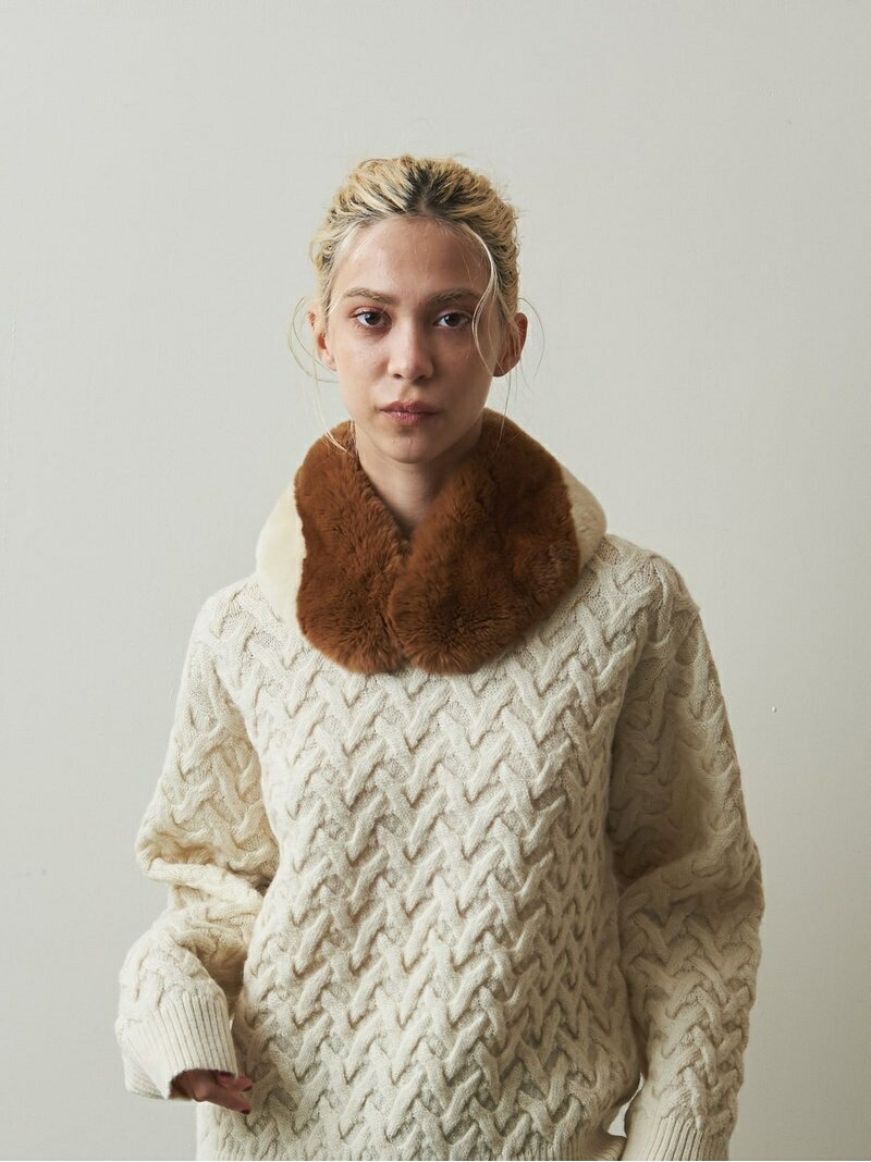 【楽天市場】＜Steven Alan＞REX FUR COLLAR/マフラー Steven Alan ビューティー＆ユース ユナイテッド ...