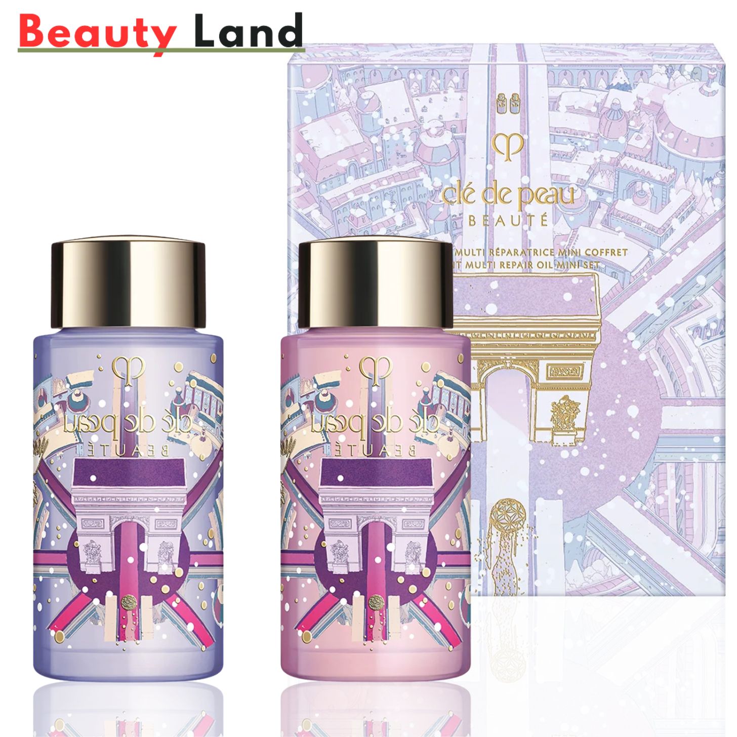 【楽天市場】【国内正規品・送料無料】資生堂クレ・ド・ポー ボーテ ユイルレパラトゥリス ミニコフレ（ホリデーコレクション） 20mL×2本 オイル状美容液 医薬部外品＜限定品＞ クレドポー ...