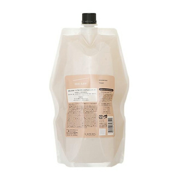 【楽天市場】ルベル シーソー シャンプーT（タイト）800ml 詰替え用(LebeL SEE/SAW ヘアケア 補修 透明感 ヘア&スキャルプシャンプー TIGHT 美容院 美容室 サロン専売 ...