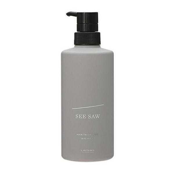 【楽天市場】ルベル シーソー ヘアトリートメントB（バランス）500ml(LebeL SEE/SAW ヘアケア 補修 透明感 BALANCE 美容院 美容室 サロン専売品)：BeautyPro ...